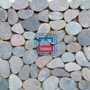 Sliced Flat Pebble Stone Tile – CV. Batuan Mutiara Gemilang