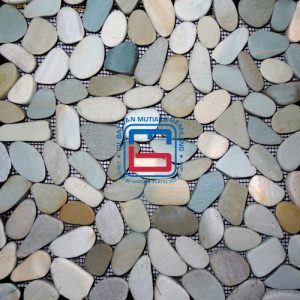 Sliced Flat Pebble Stone Tile – CV. Batuan Mutiara Gemilang